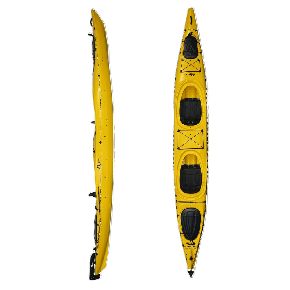 Polarity 16.5 Rudder Tandem Kayak | Riot Kayaks